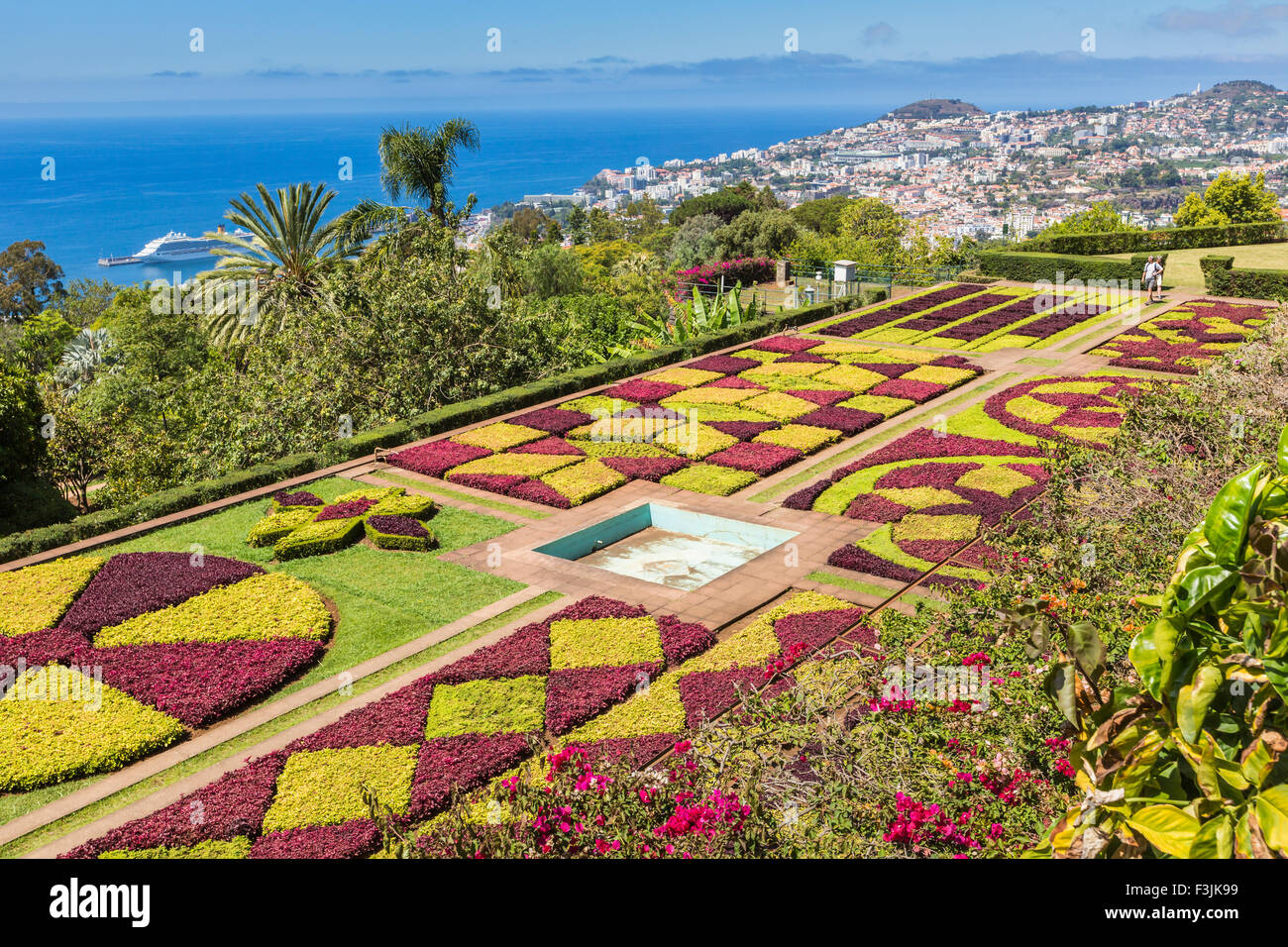 Famous Tropical Botanical Gardens in Funchal town, Madeira island ...