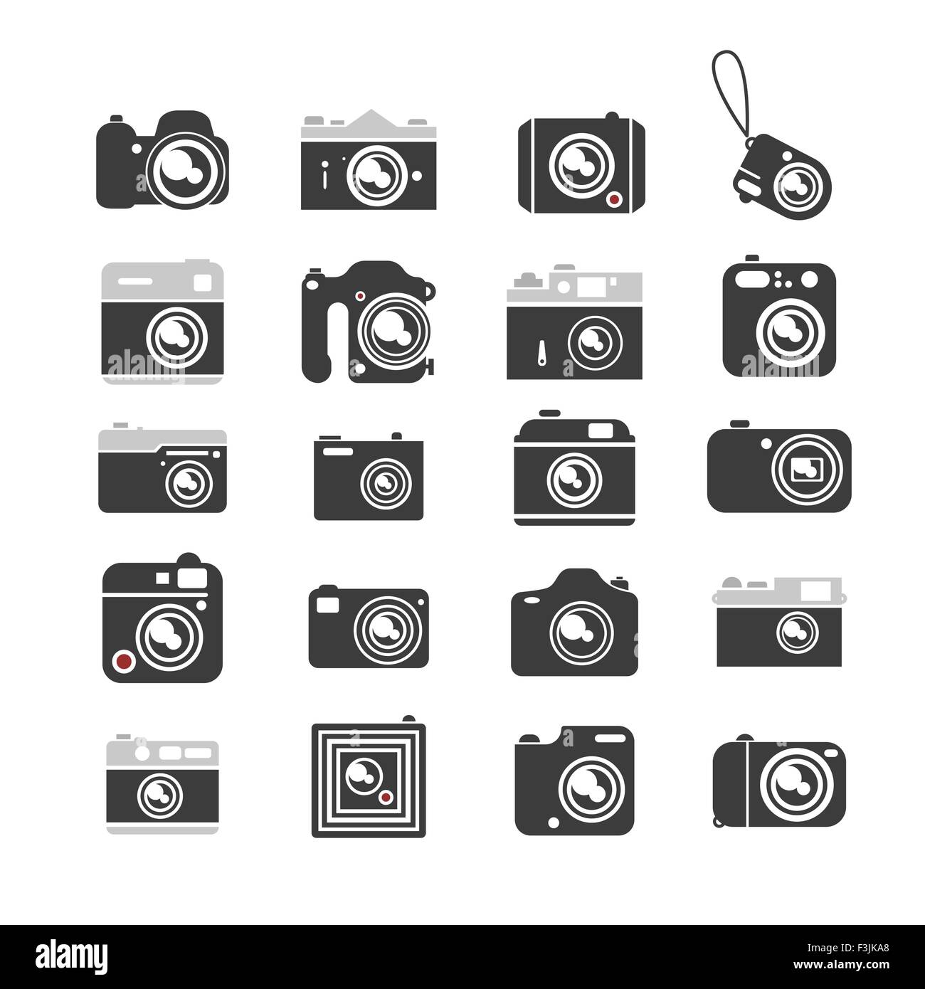 Vintage cameras graphic Stock Vector Images - Alamy