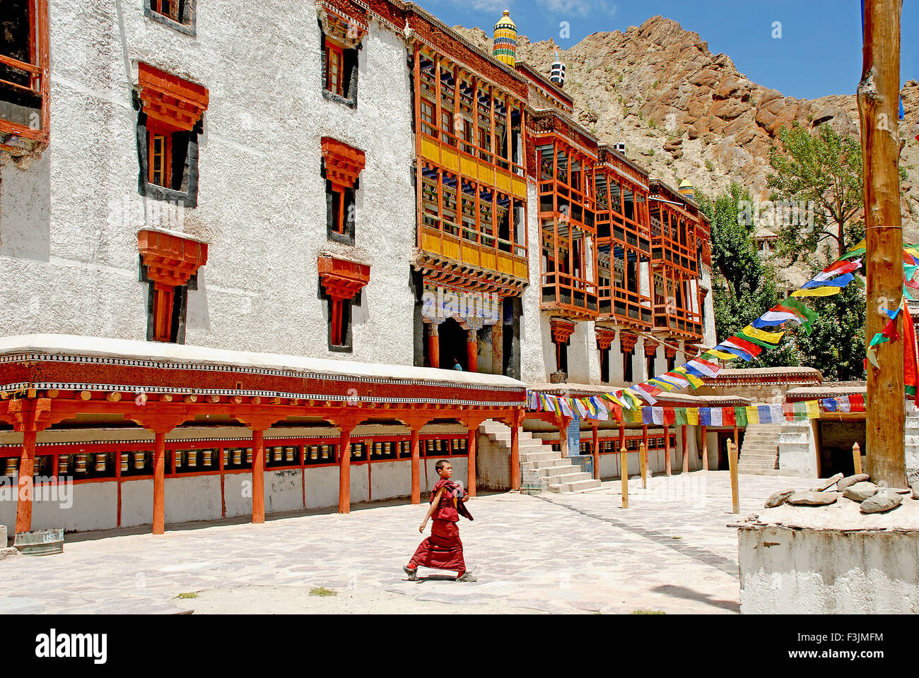View of Hemis Monastery at Leh ; Ladakh ; Jammu & Kashmir ; India Stock ...