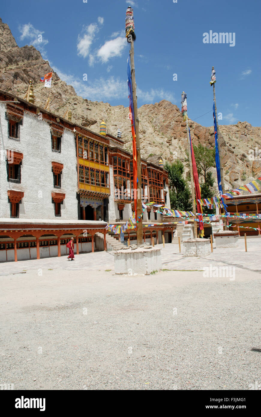 View of Hemis Monastery at Leh ; Ladakh ; Jammu & Kashmir ; India Stock ...