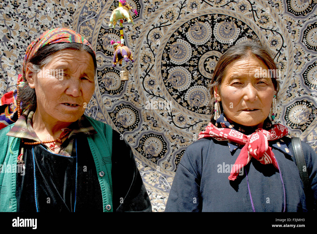 Ladakhi women at Leh ; Ladakh ; Jammu & Kashmir ; India Stock Photo - Alamy
