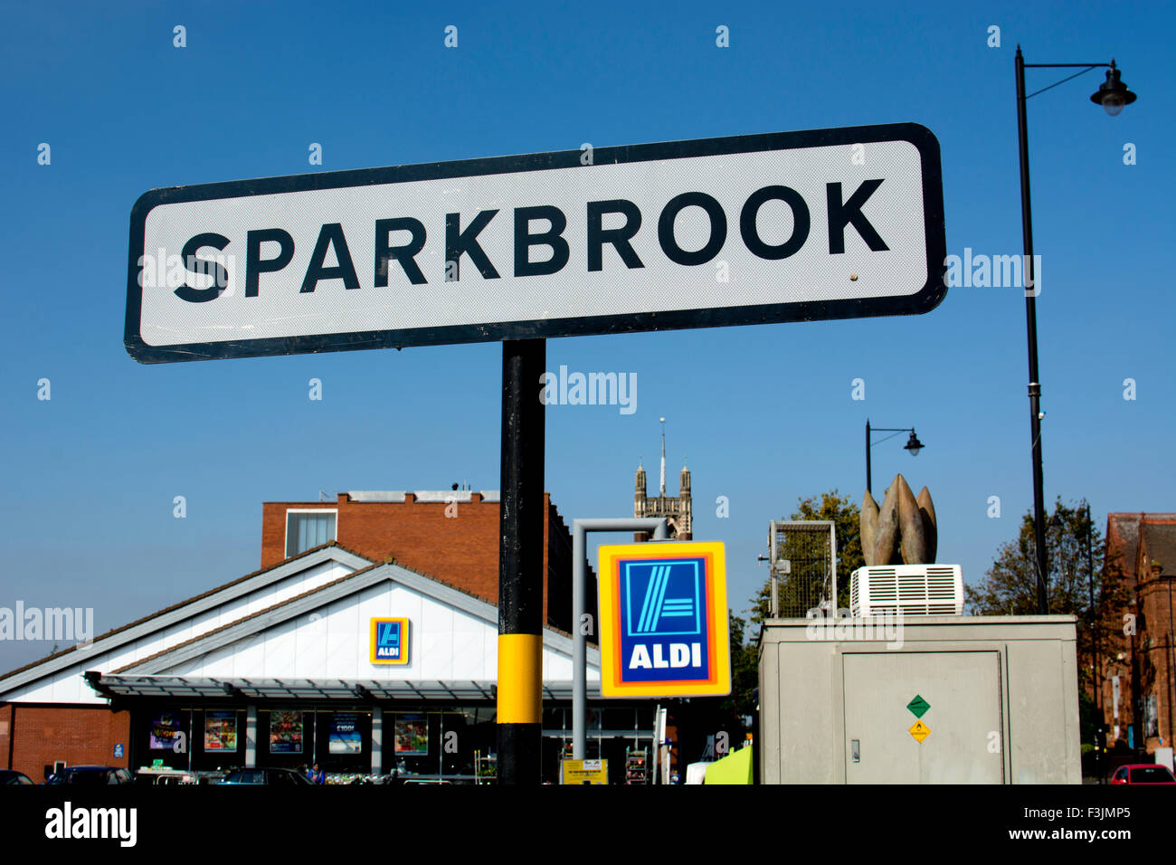 Sparkbrook sign, Birmingham, West Midlands, England, UK Stock Photo - Alamy