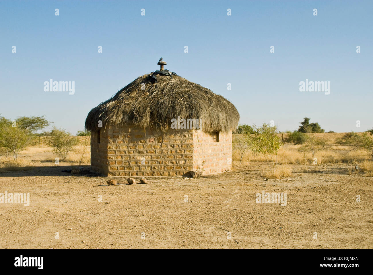 Typical rajasthan village house hi-res stock photography and images - Alamy