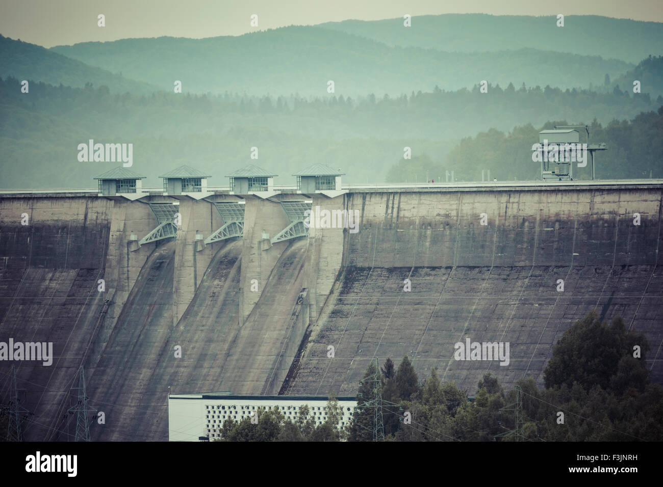 Solina Dam - Poland Stock Photo - Alamy