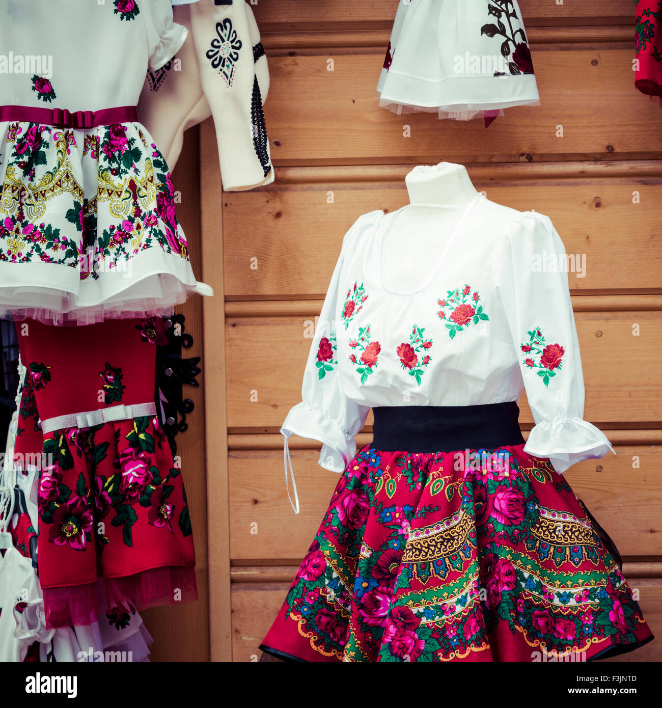 Traditional clothes in Zakopane, Poland Stock Photo - Alamy