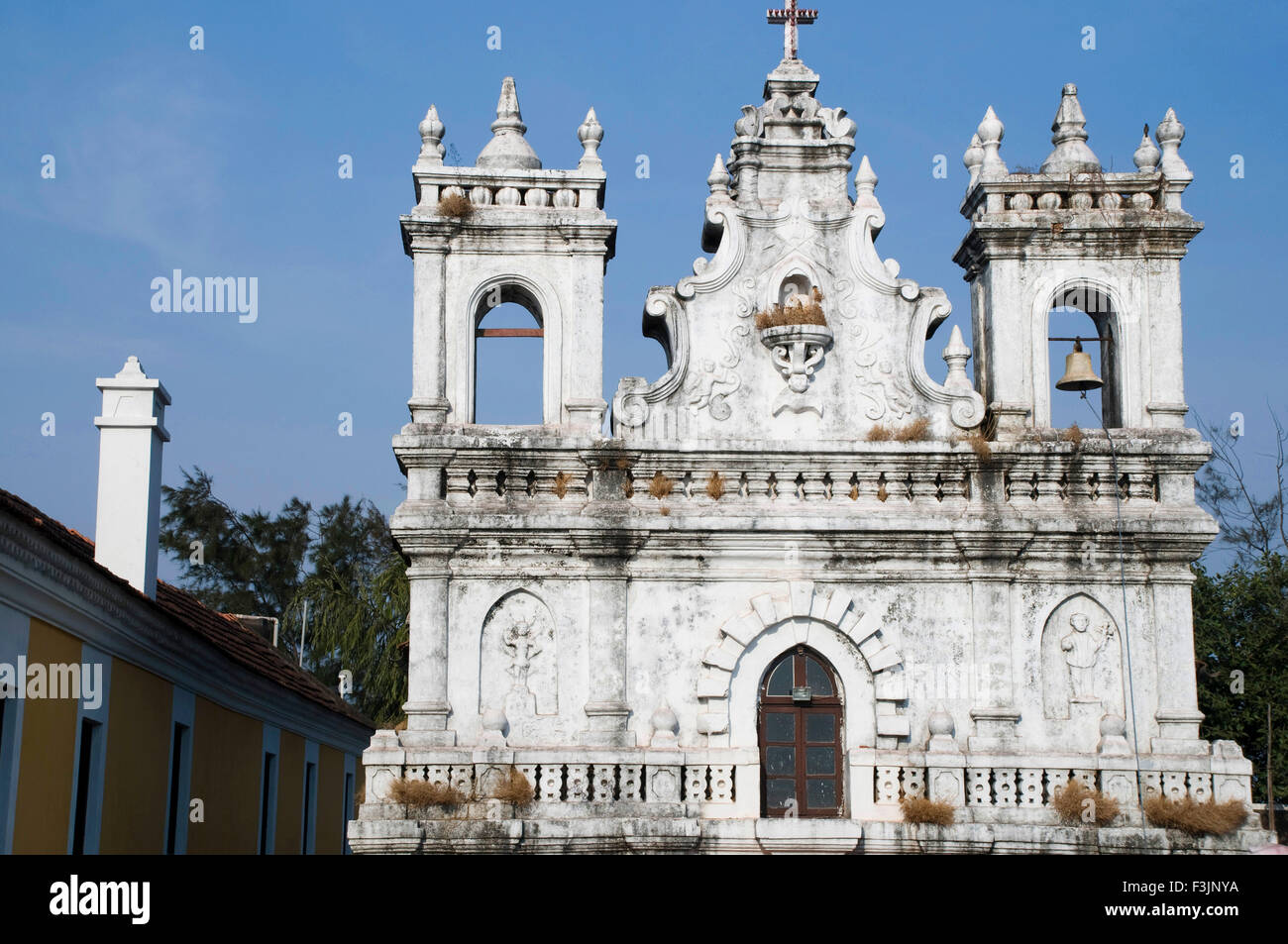 16th century church at Terekhol fort at Vengurla ; Sindhudurgh ...