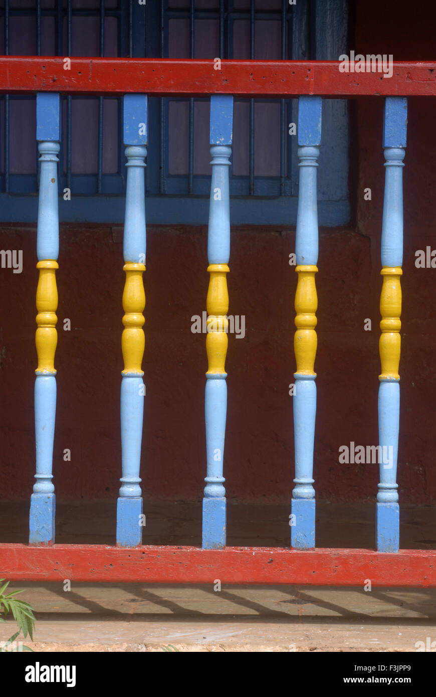 Old balcony railing hi-res stock photography and images - Alamy