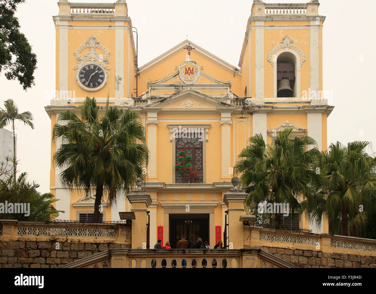 Macau st lawrence church china hi-res stock photography and images - Alamy
