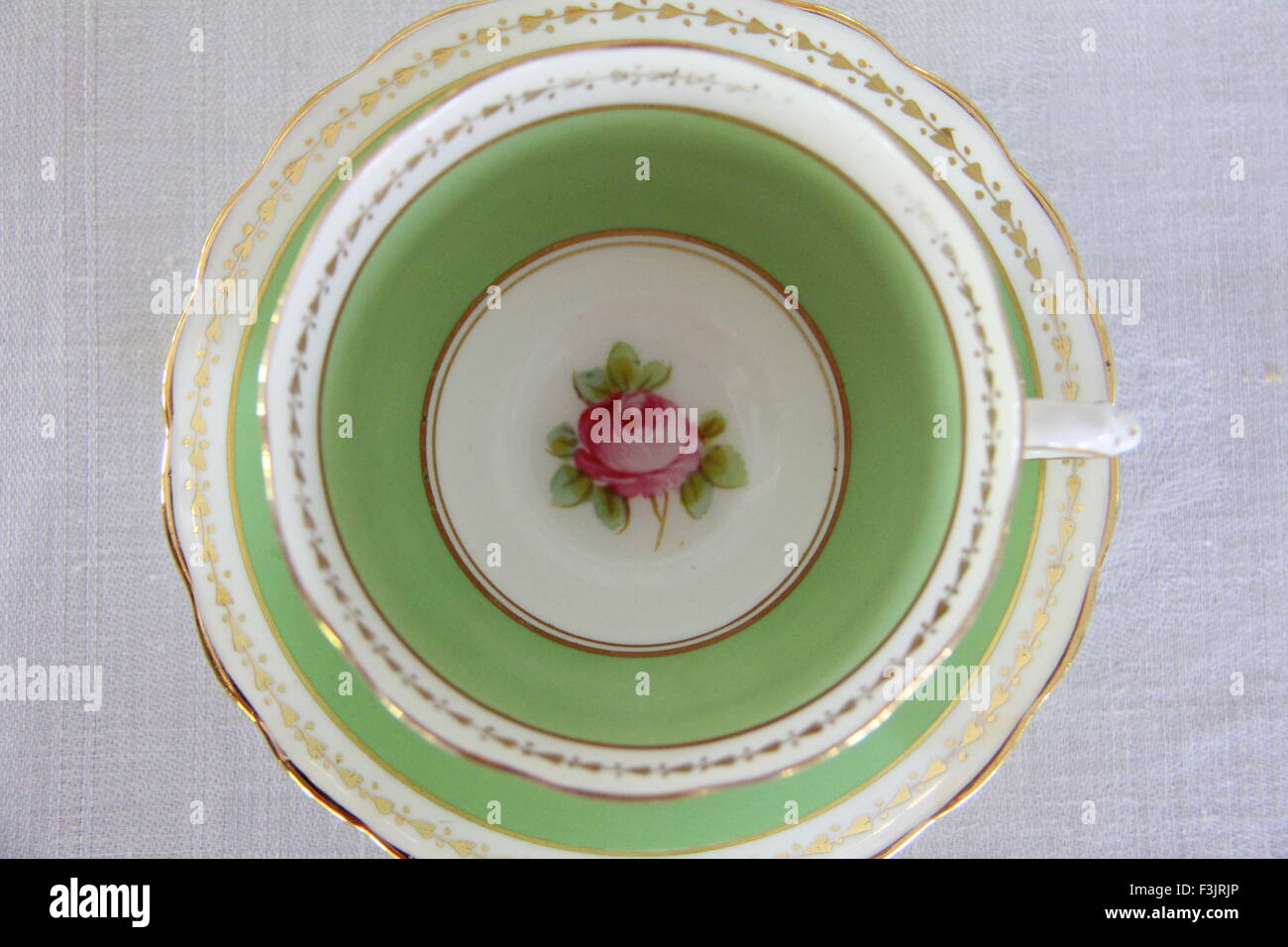 Floral teacup hi-res stock photography and images - Alamy