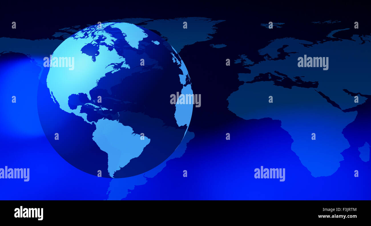World map background futuristic title hi-res stock photography and ...