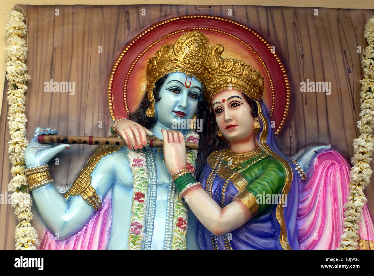 Krishna standing hi-res stock photography and images - Alamy
