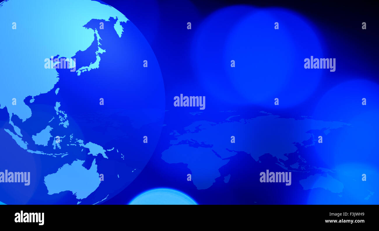 World map background futuristic title hi-res stock photography and ...