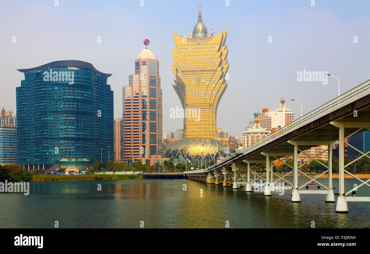 Macau skyline hi-res stock photography and images - Alamy