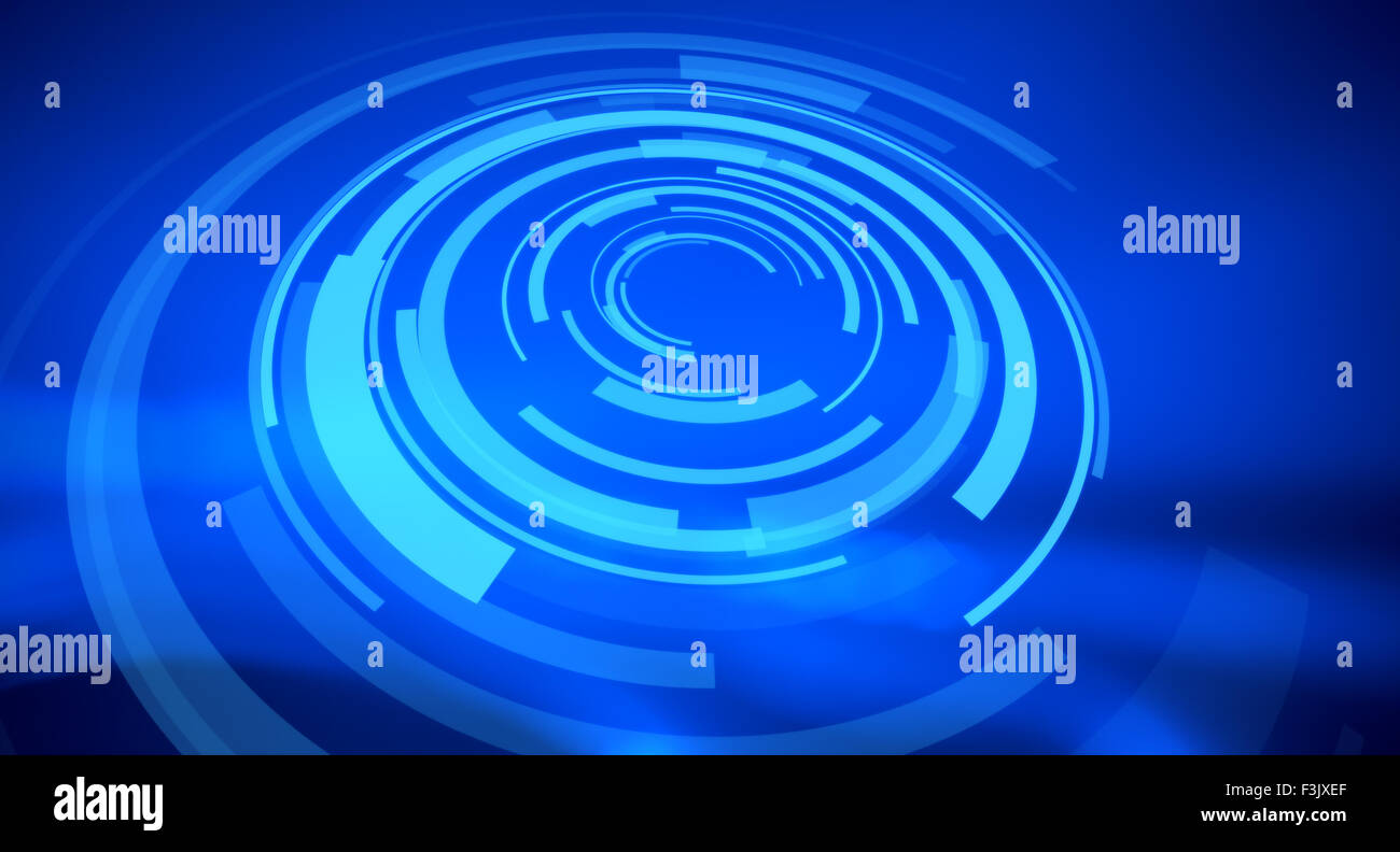 Futuristic holographic virtual touch screen Stock Photo - Alamy