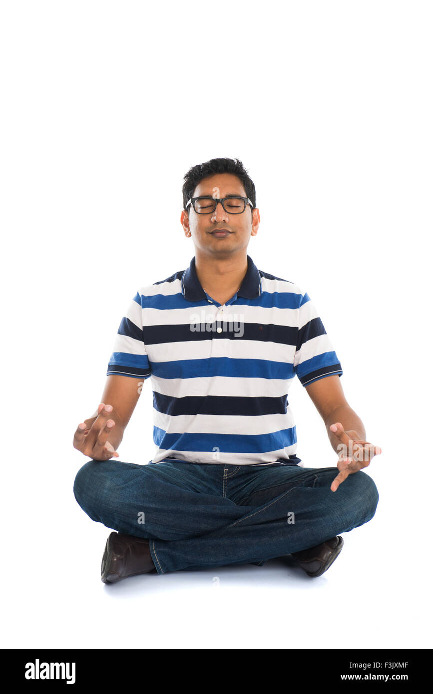 Indian yoga Cut Out Stock Images & Pictures - Alamy