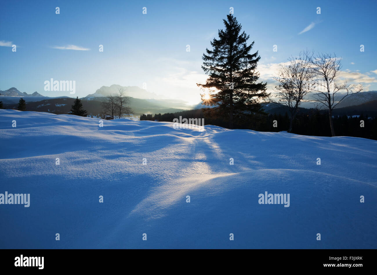 Bavarian alps people winter hi-res stock photography and images - Alamy