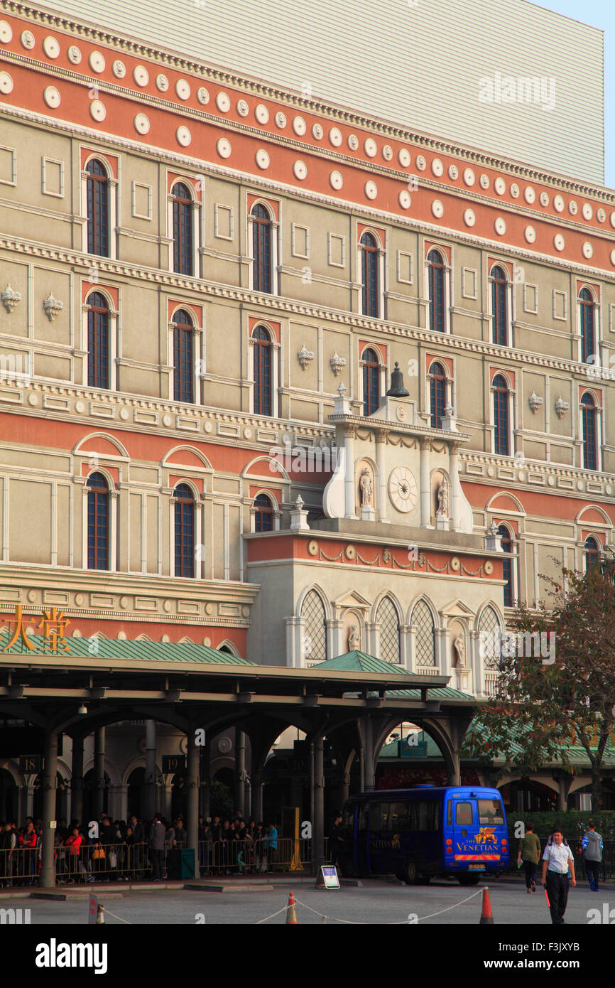 China, Macau, Cotai Strip, Venetian, hotel, casino Stock Photo - Alamy