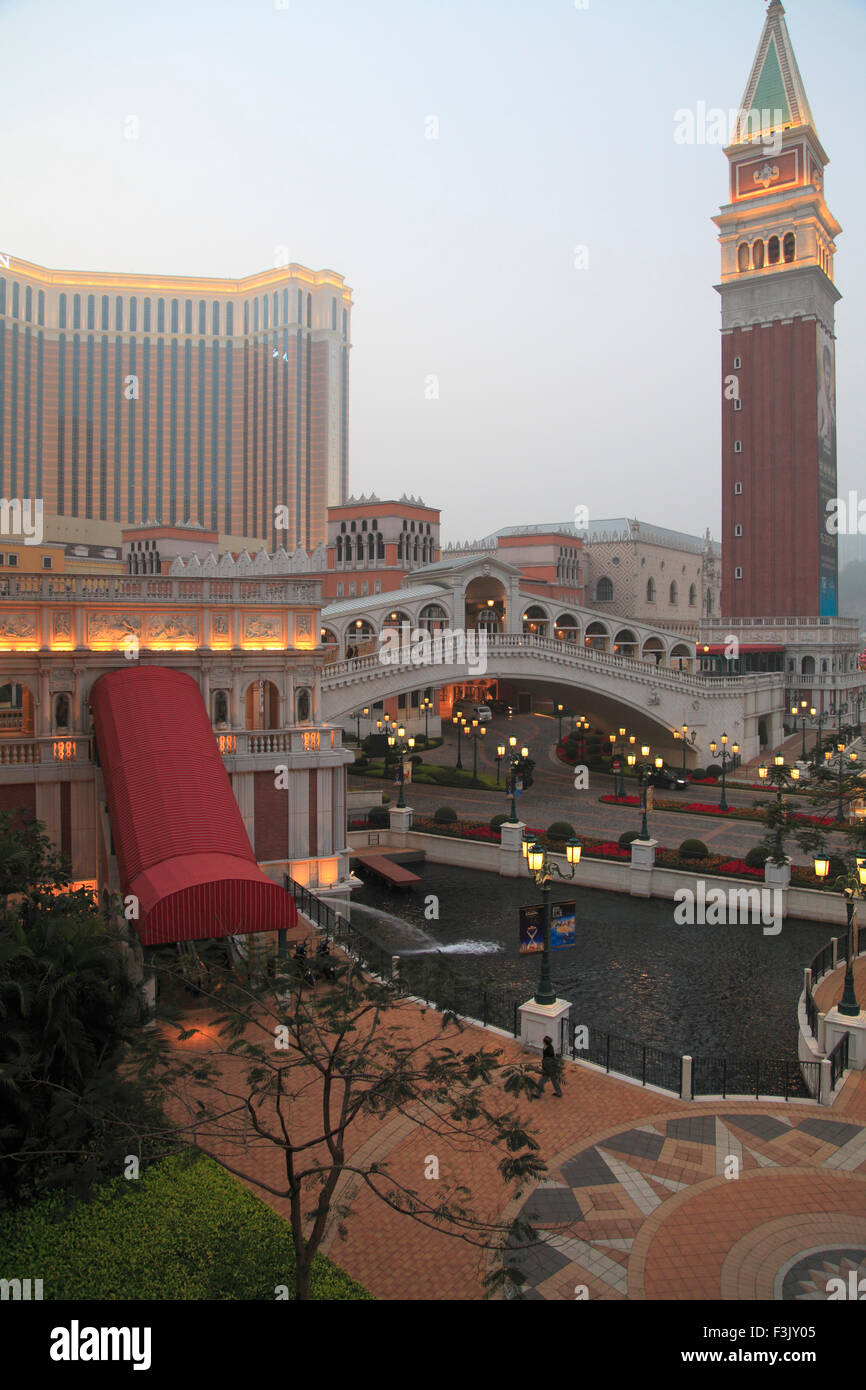 China, Macau, Cotai Strip, Venetian, hotel, casino Stock Photo - Alamy