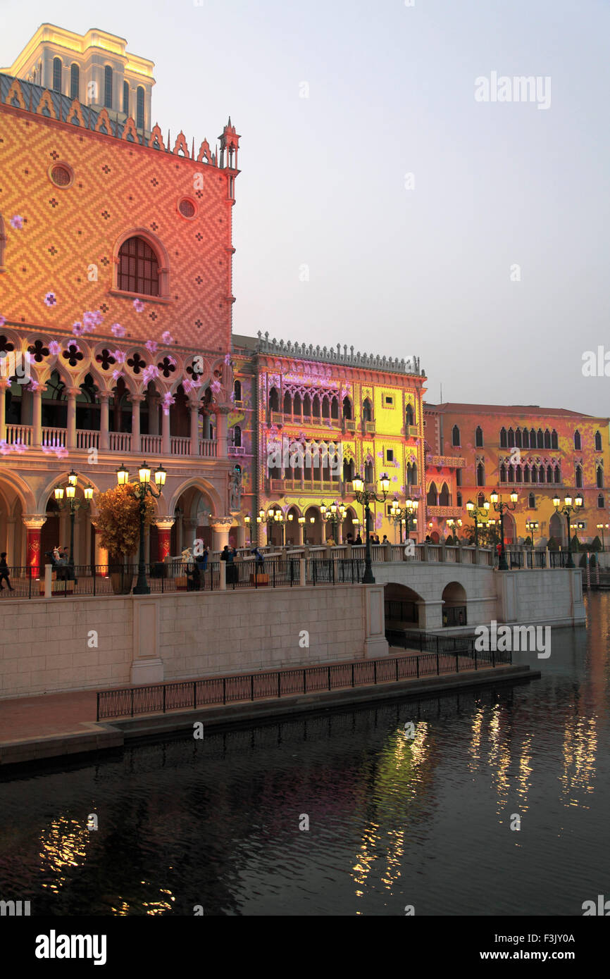China, Macau, Cotai Strip, Venetian, hotel, casino Stock Photo - Alamy