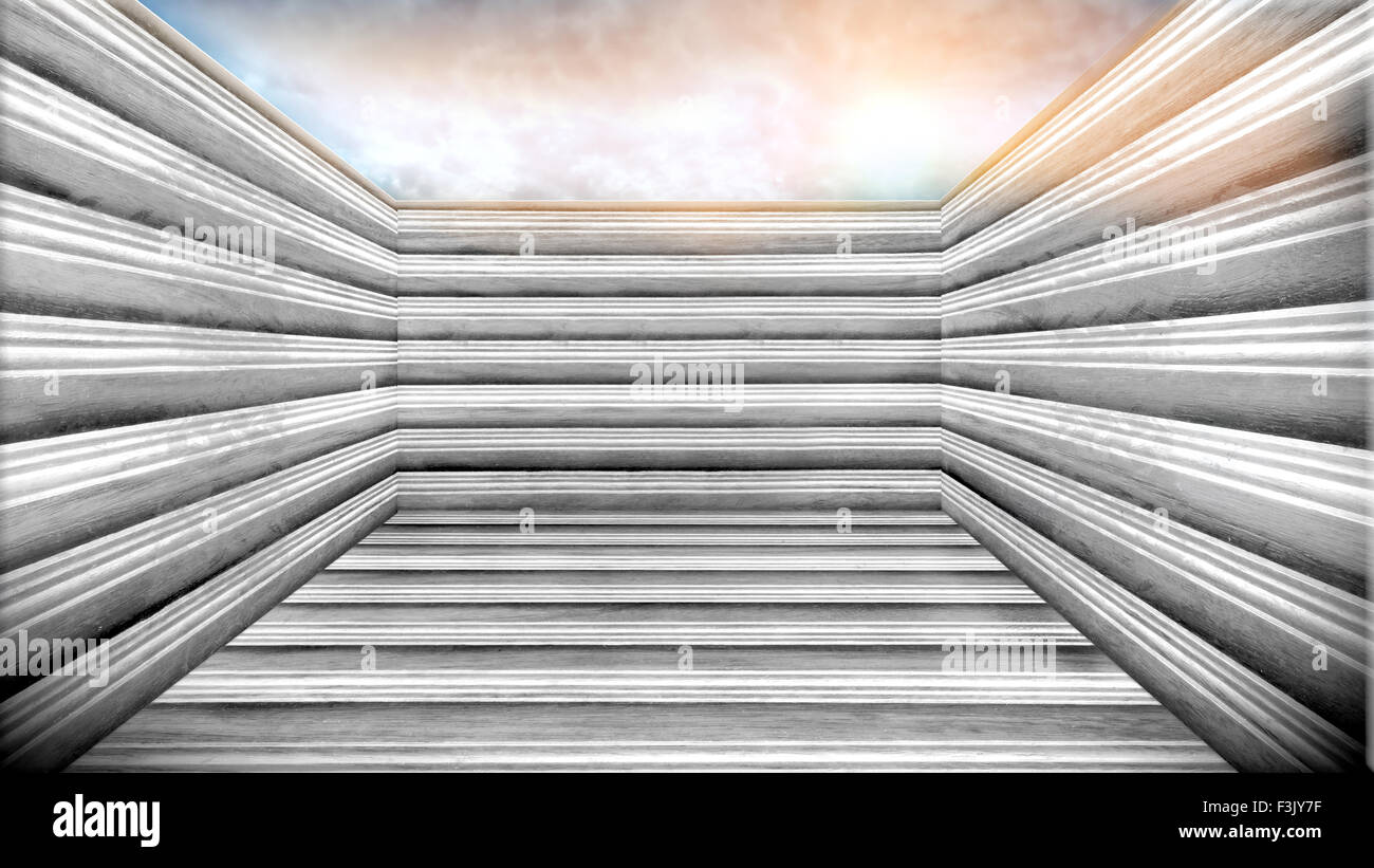 Inside a box , creativity or thinking outside the box Stock Photo - Alamy