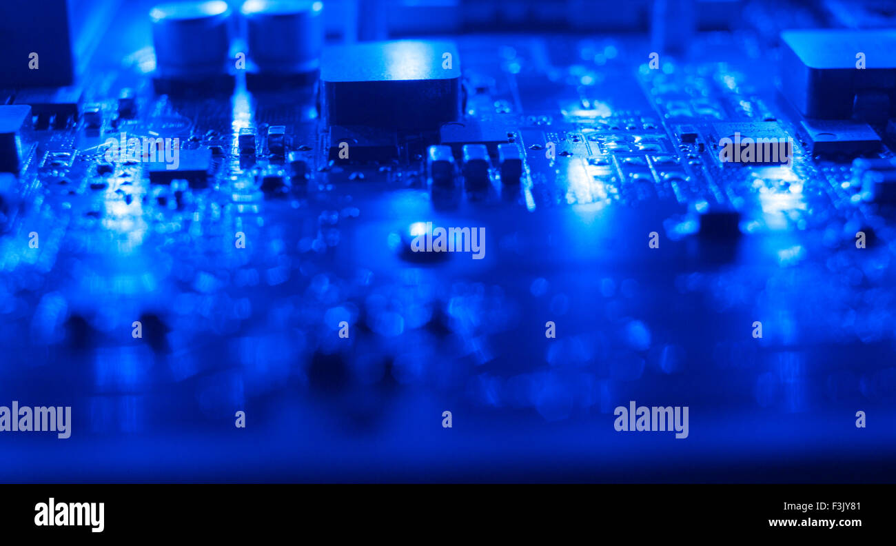 Electronic technology background Stock Photo - Alamy