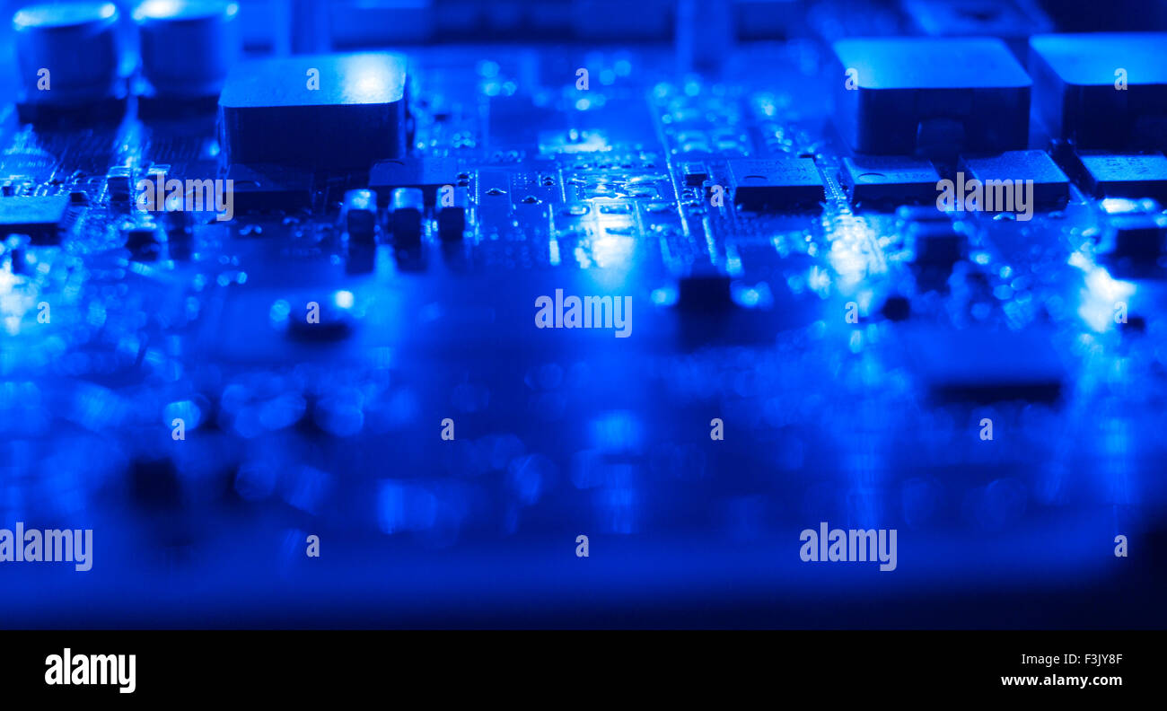 Electronic technology background Stock Photo - Alamy