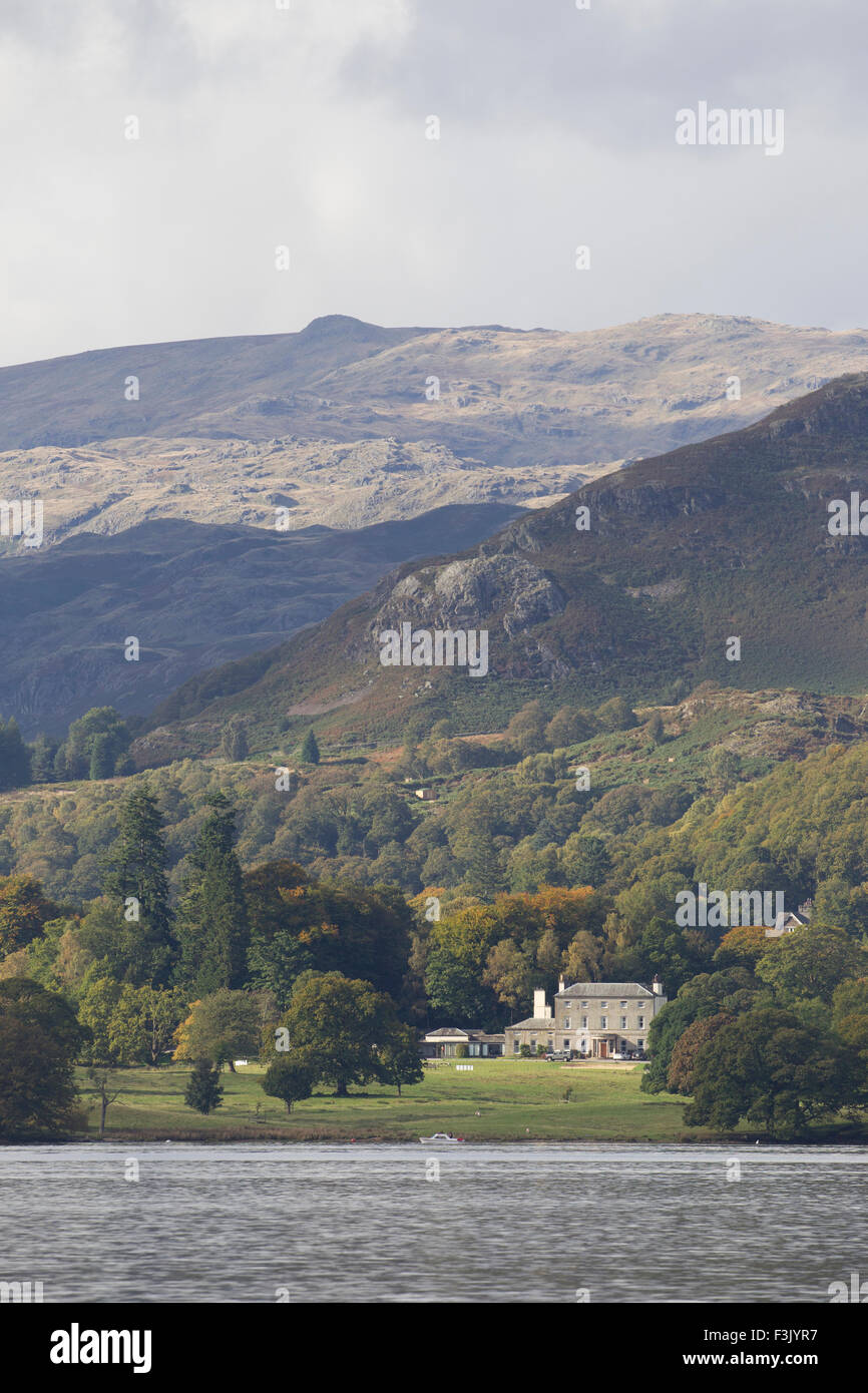 Lake Windermere, Cumbria, UK. 8th October, 2015. UK Weather: Lake ...