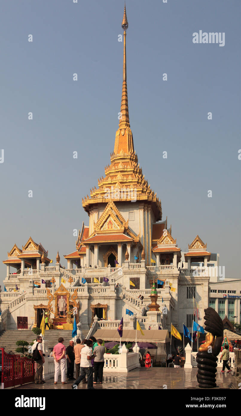 Thailand, Bangkok, Wat Traimit, Golden Buddha Temple Stock Photo - Alamy