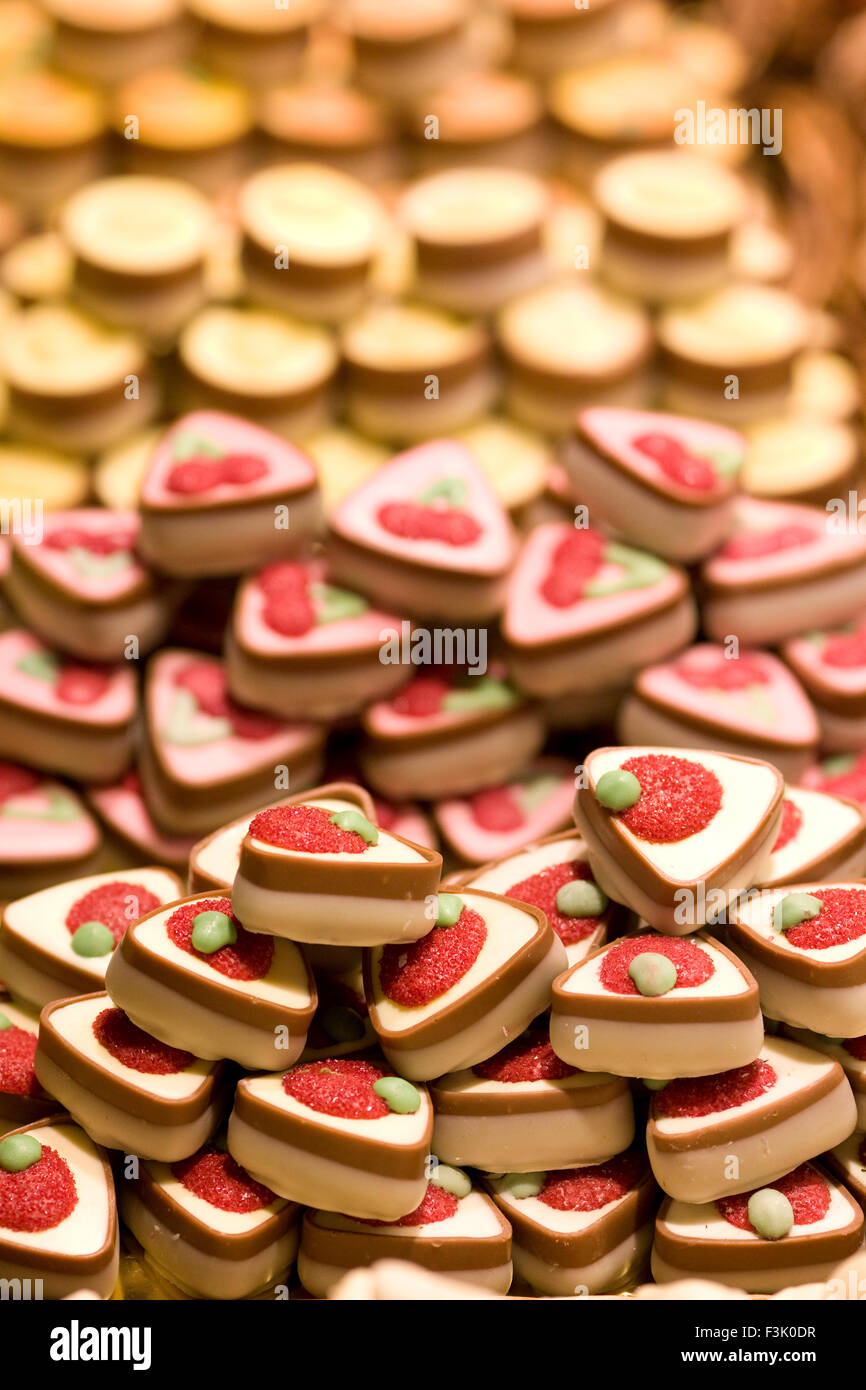 Chocolates sale on market hi-res stock photography and images - Alamy
