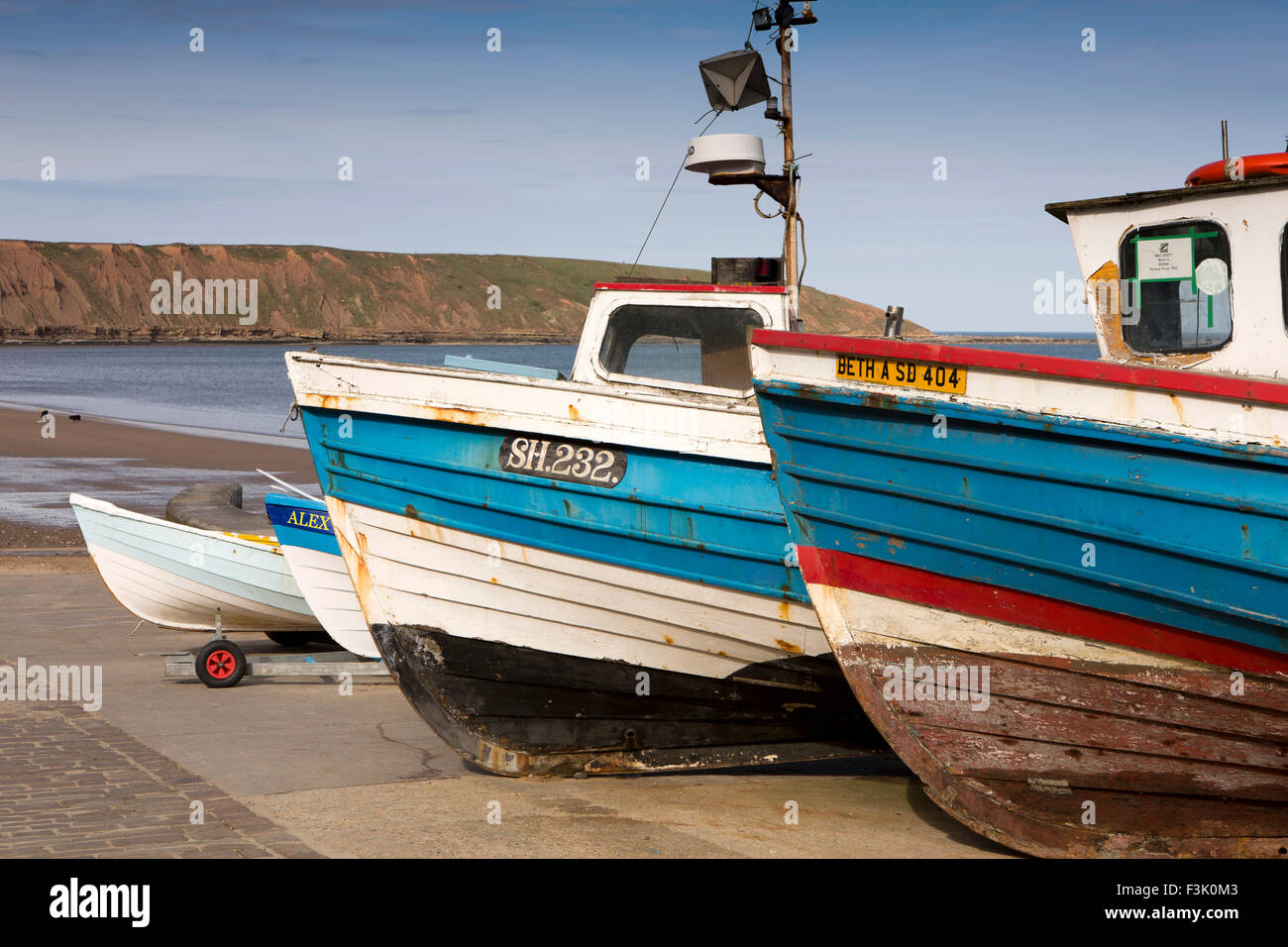 Coble boats hi-res stock photography and images - Alamy