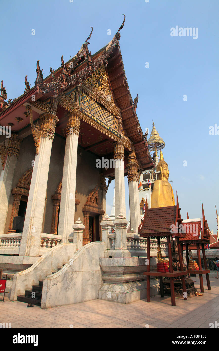 Thailand, Bangkok, Wat Intharawihan, buddhist temple Stock Photo - Alamy