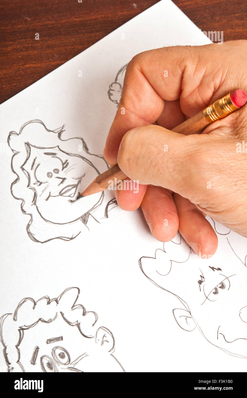 Cartoonist hi-res stock photography and images - Alamy