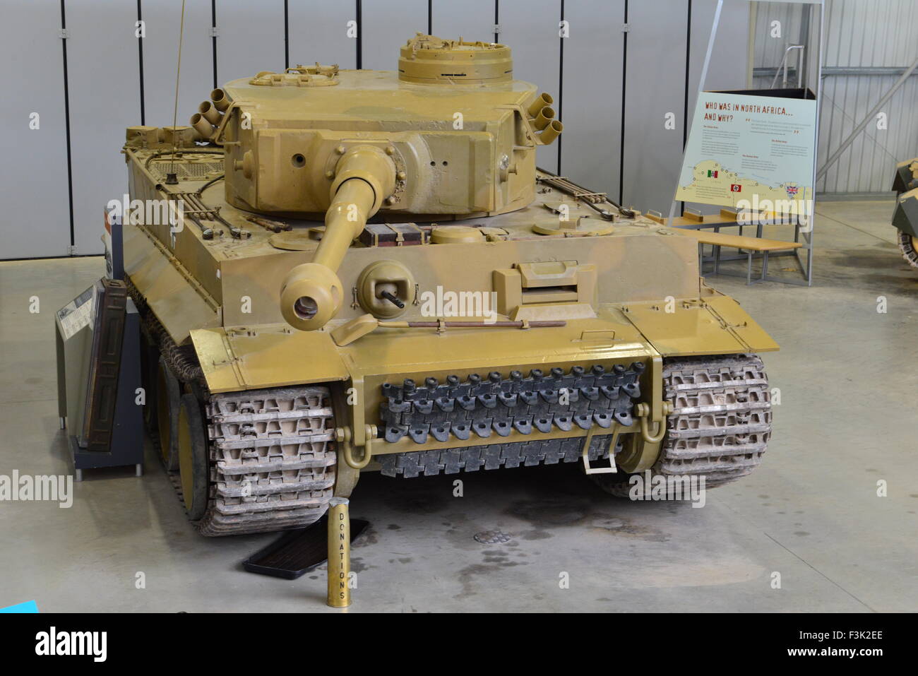 A tank at the Bovington Tank Museum in Bovington Stock Photo - Alamy
