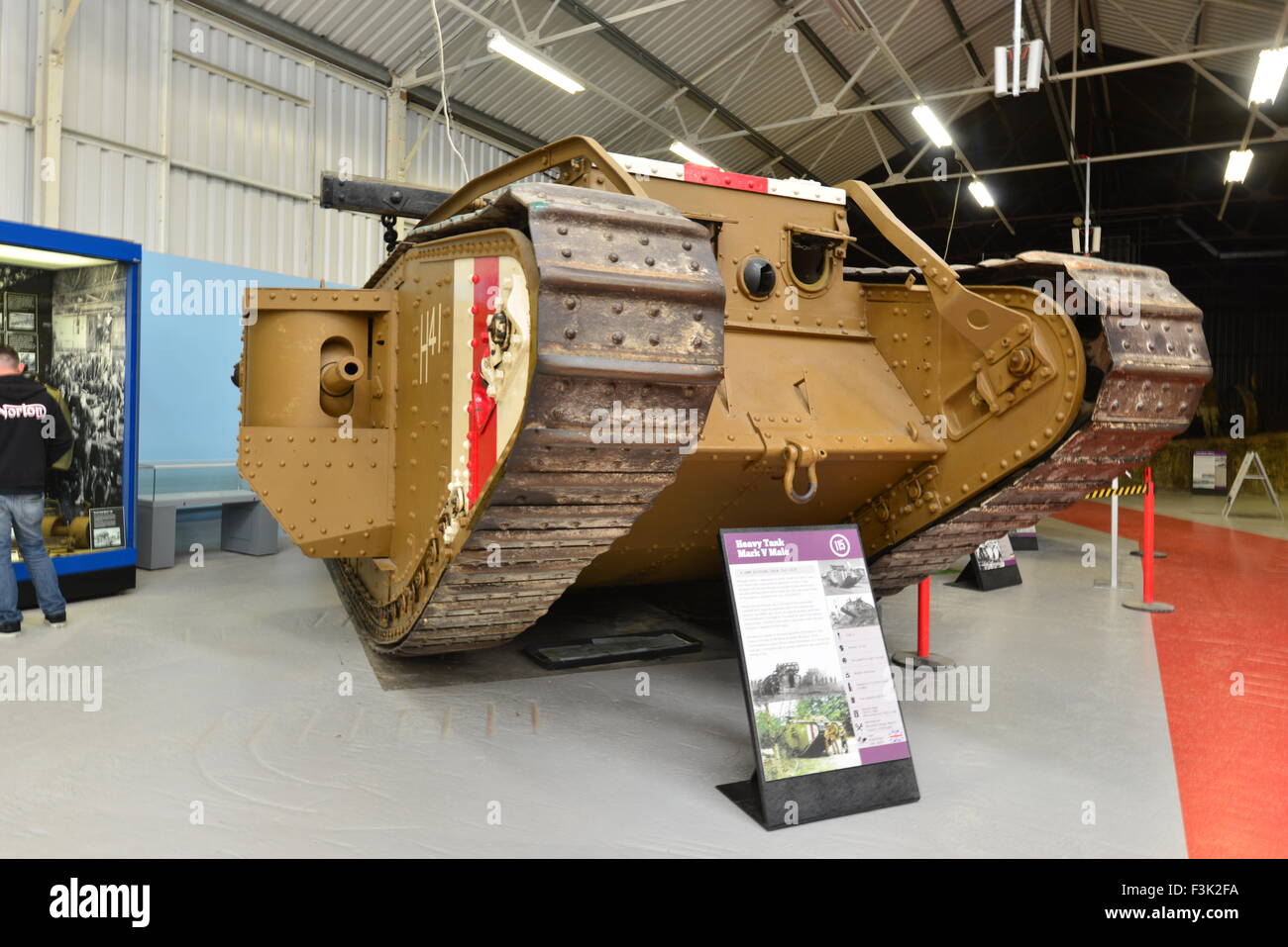 A tank at the Bovington Tank Museum in Bovington Stock Photo - Alamy