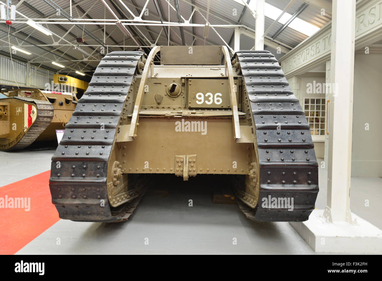 A tank at the Bovington Tank Museum in Bovington Stock Photo - Alamy