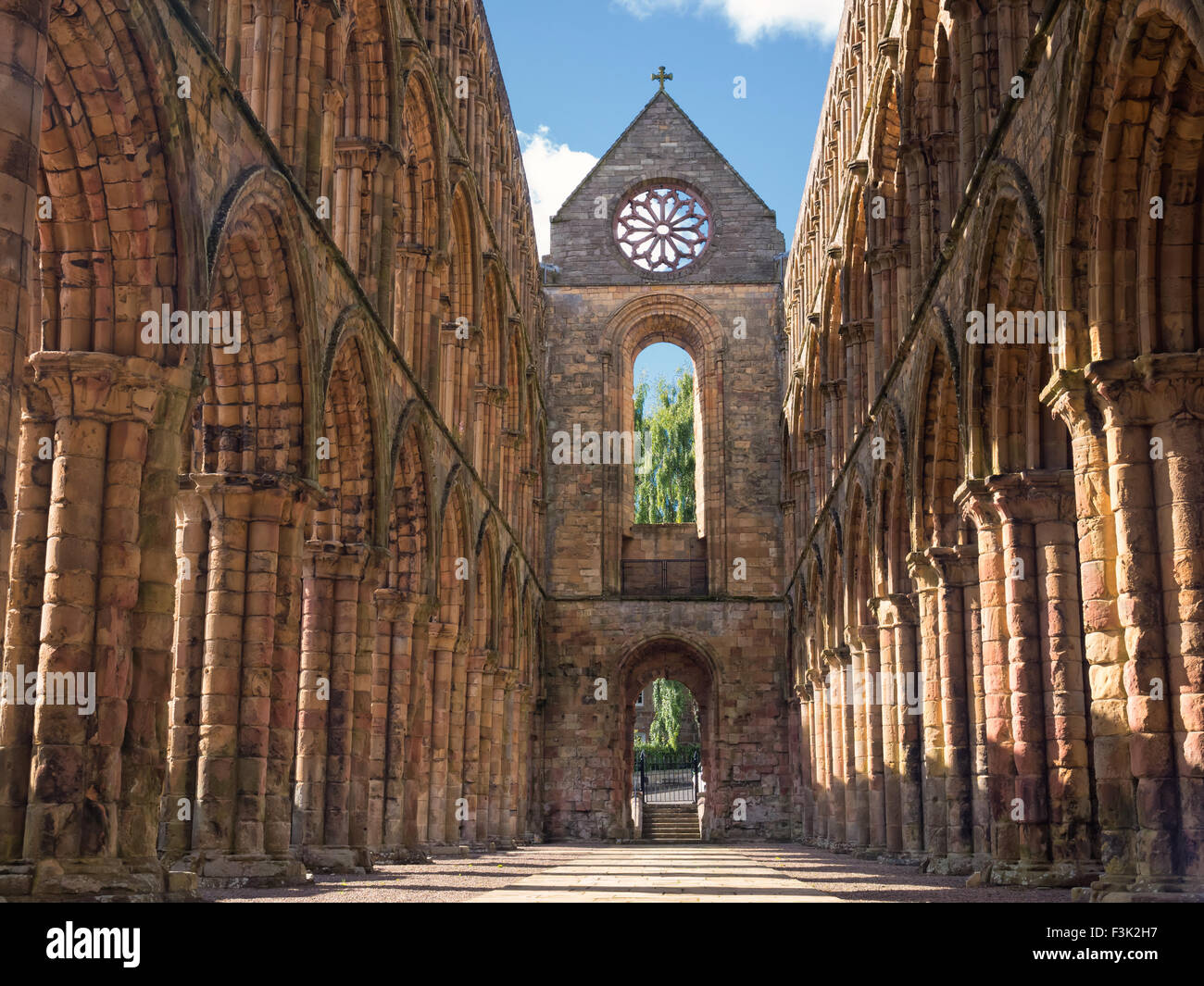 Jedburgh Abbey, Scotland Stock Photo - Alamy