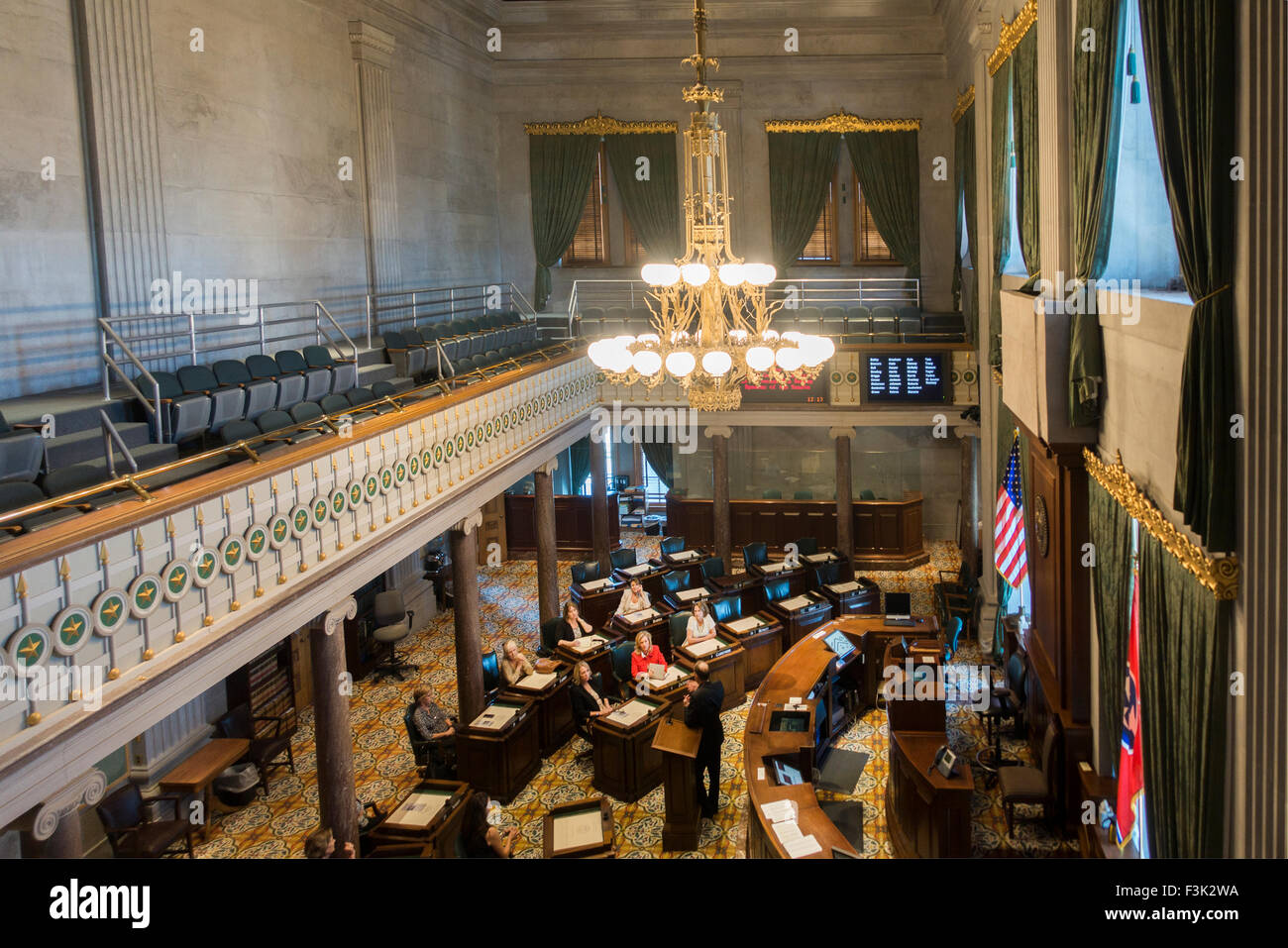Tennessee state capitol interior hi-res stock photography and images ...