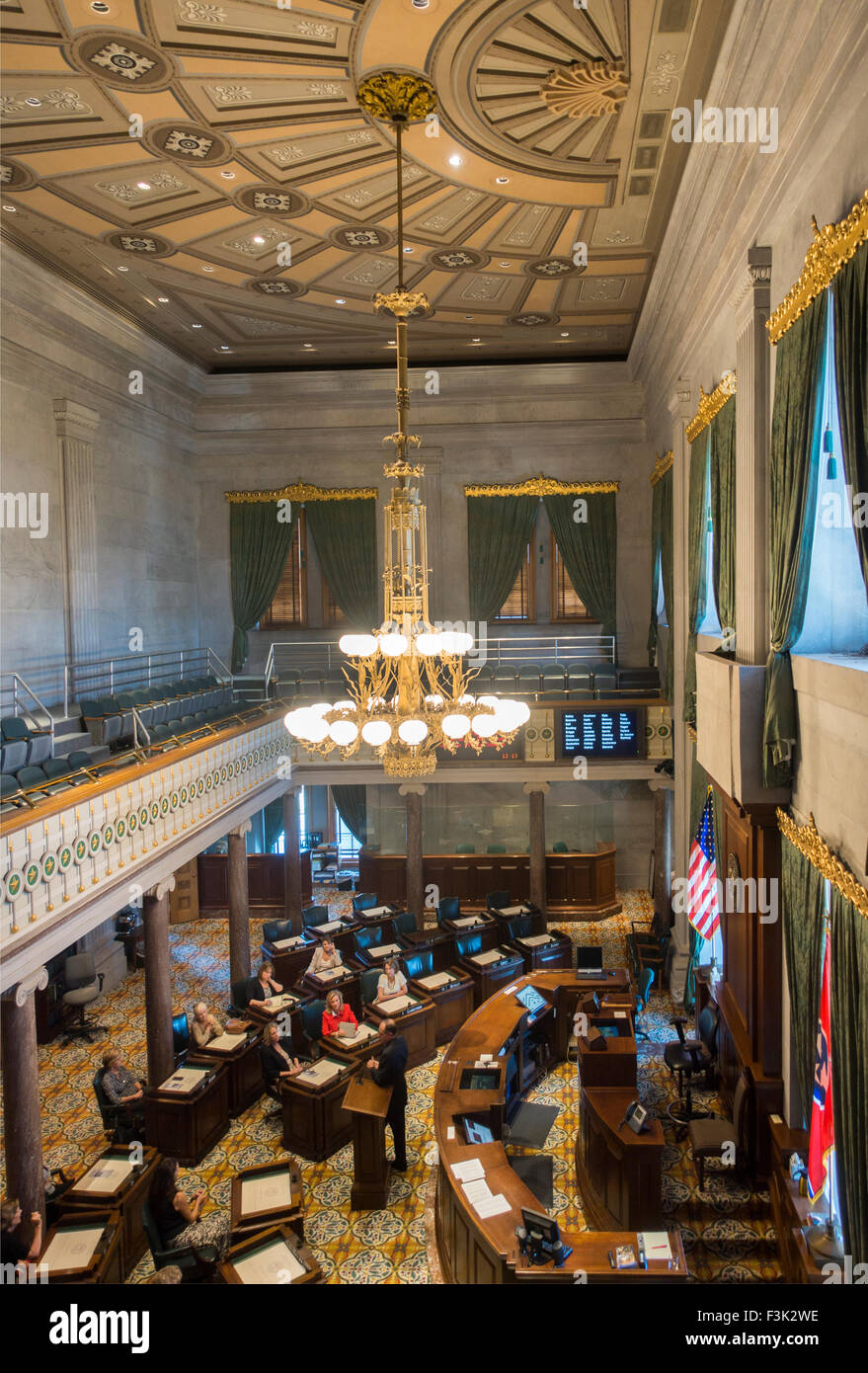 Tennessee state capitol in Nashville TN Stock Photo - Alamy