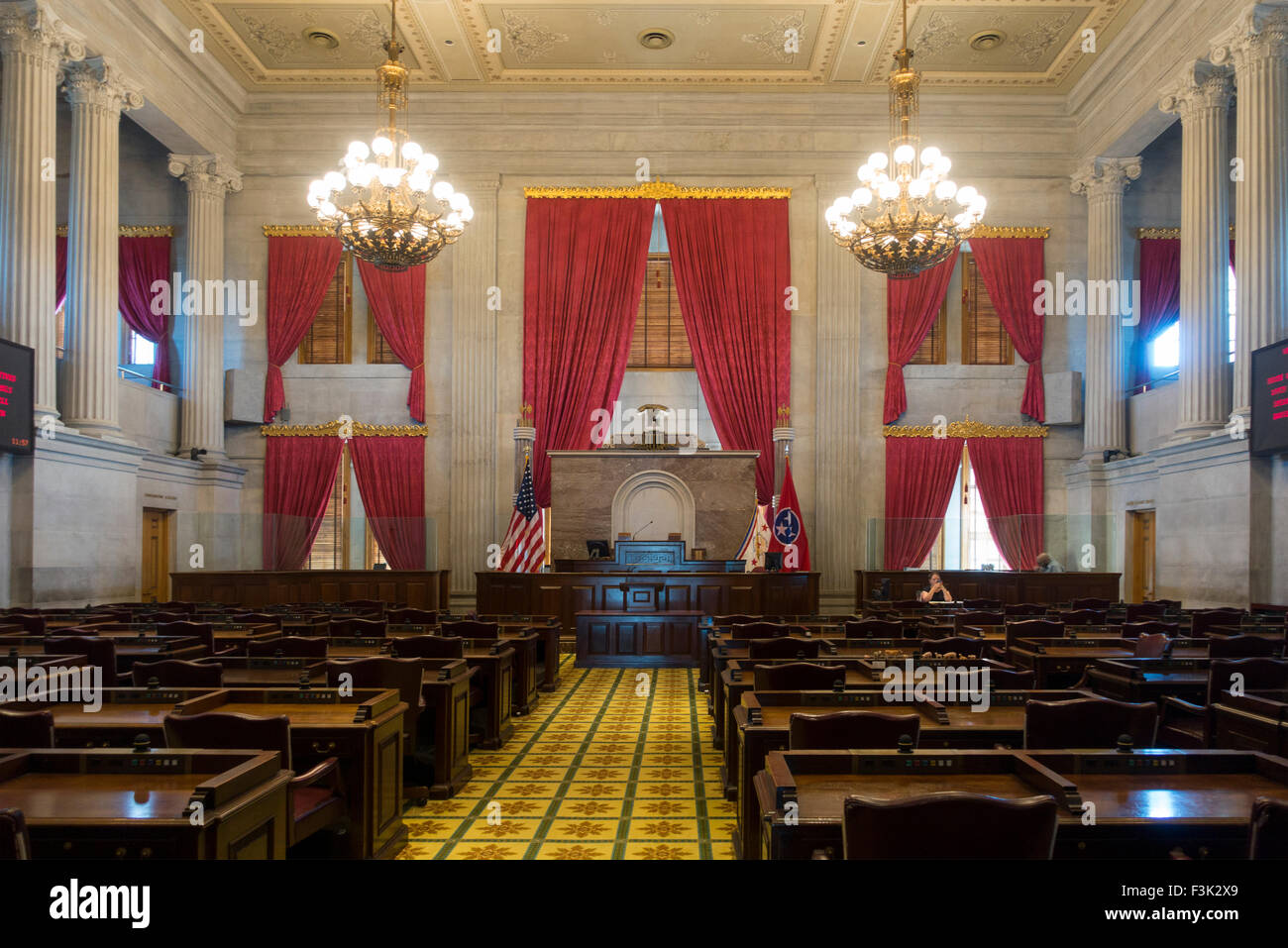 Tennessee state capitol in Nashville TN Stock Photo - Alamy