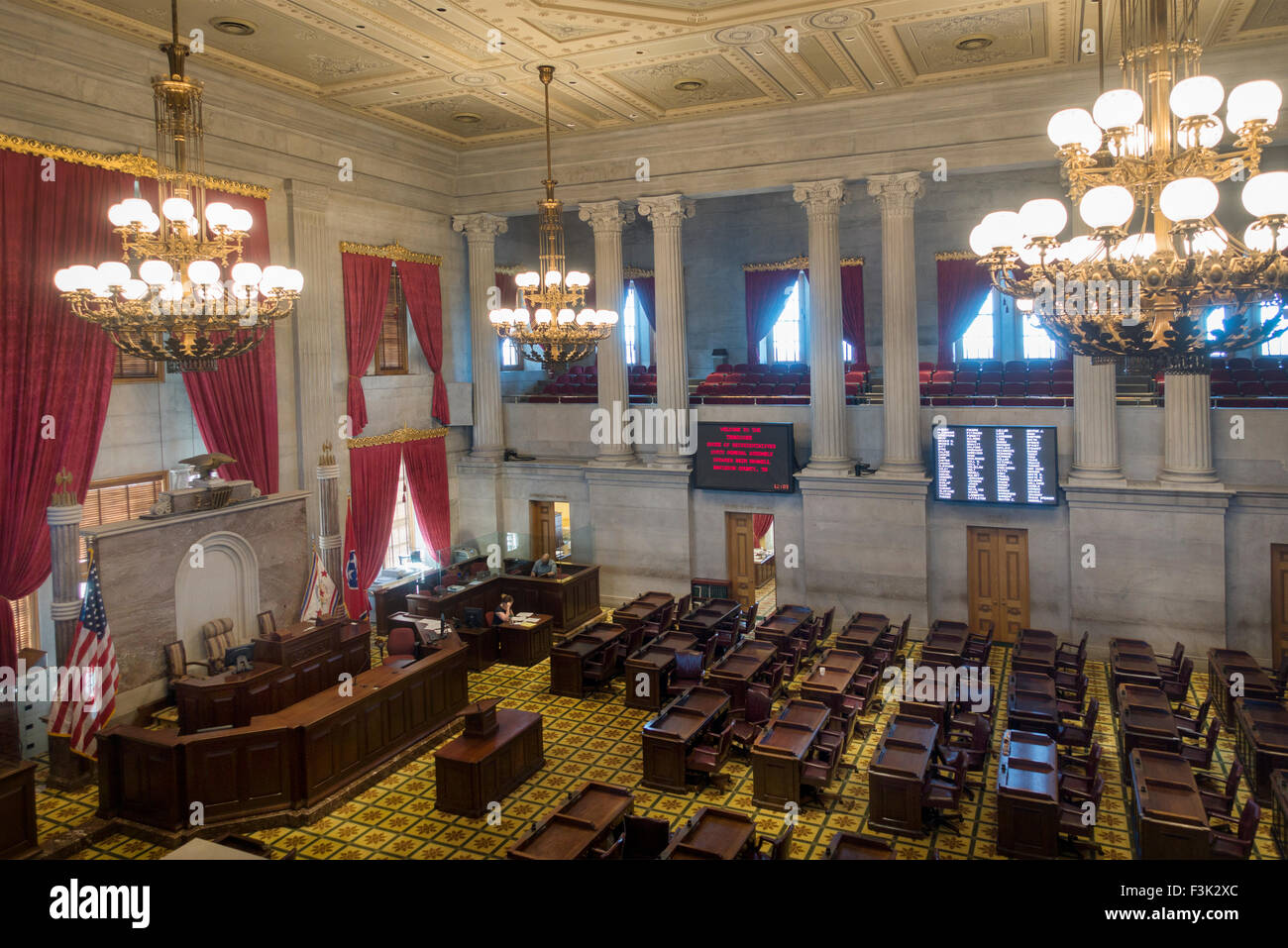 Tennessee state capitol in Nashville TN Stock Photo - Alamy