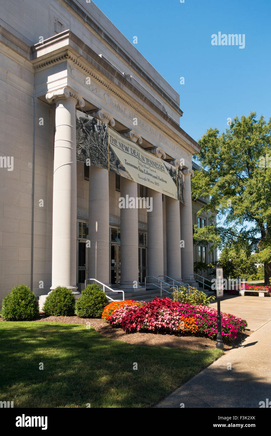 Tennessee state library and archives in Nashville Stock Photo - Alamy
