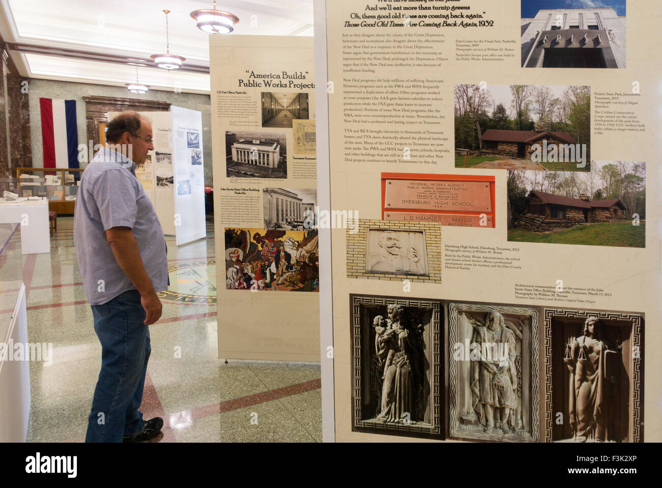 Tennessee state library and archives Nashville Stock Photo - Alamy