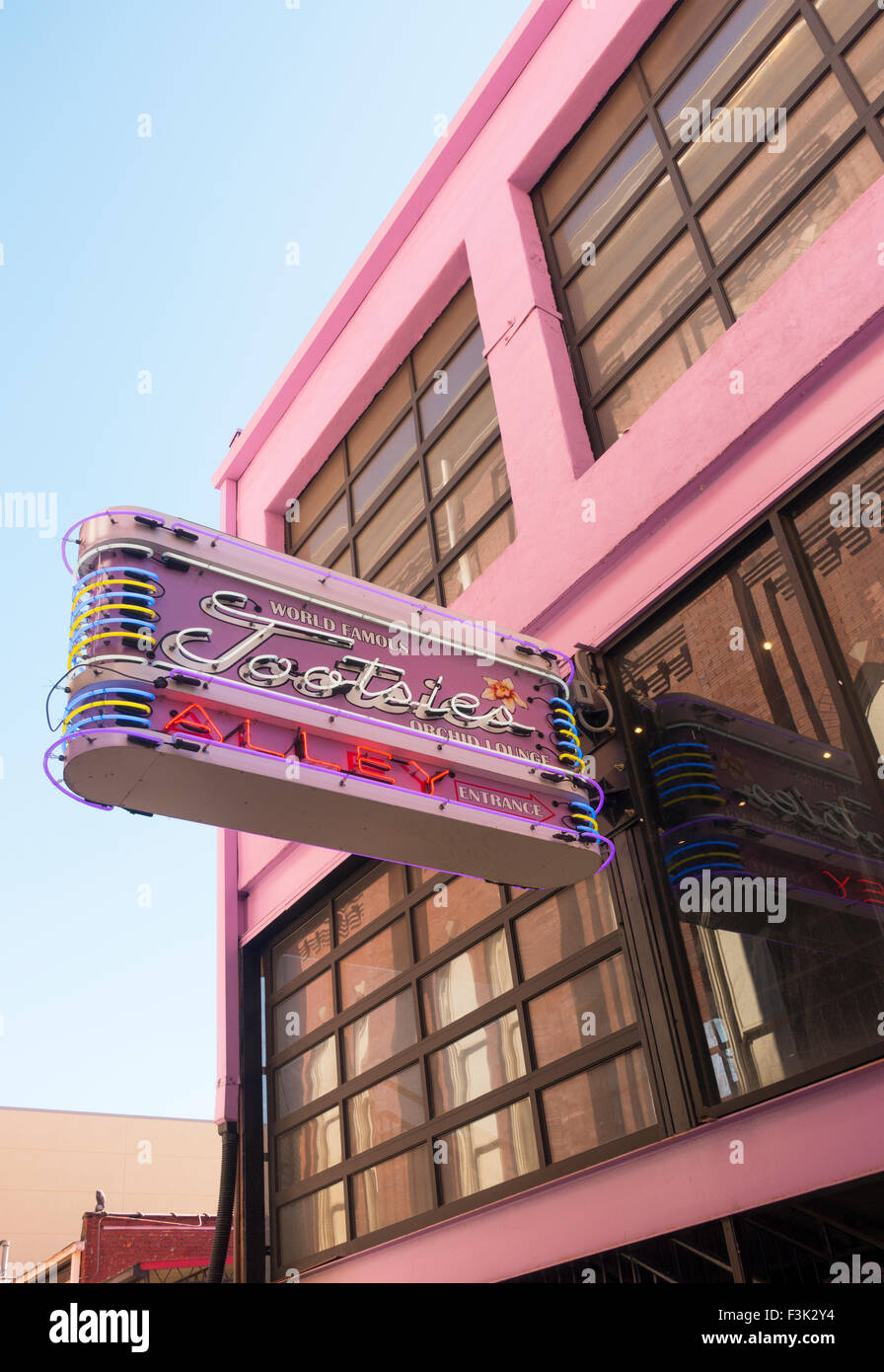 Tootsie's orchid lounge in Nashville Tennessee Stock Photo - Alamy