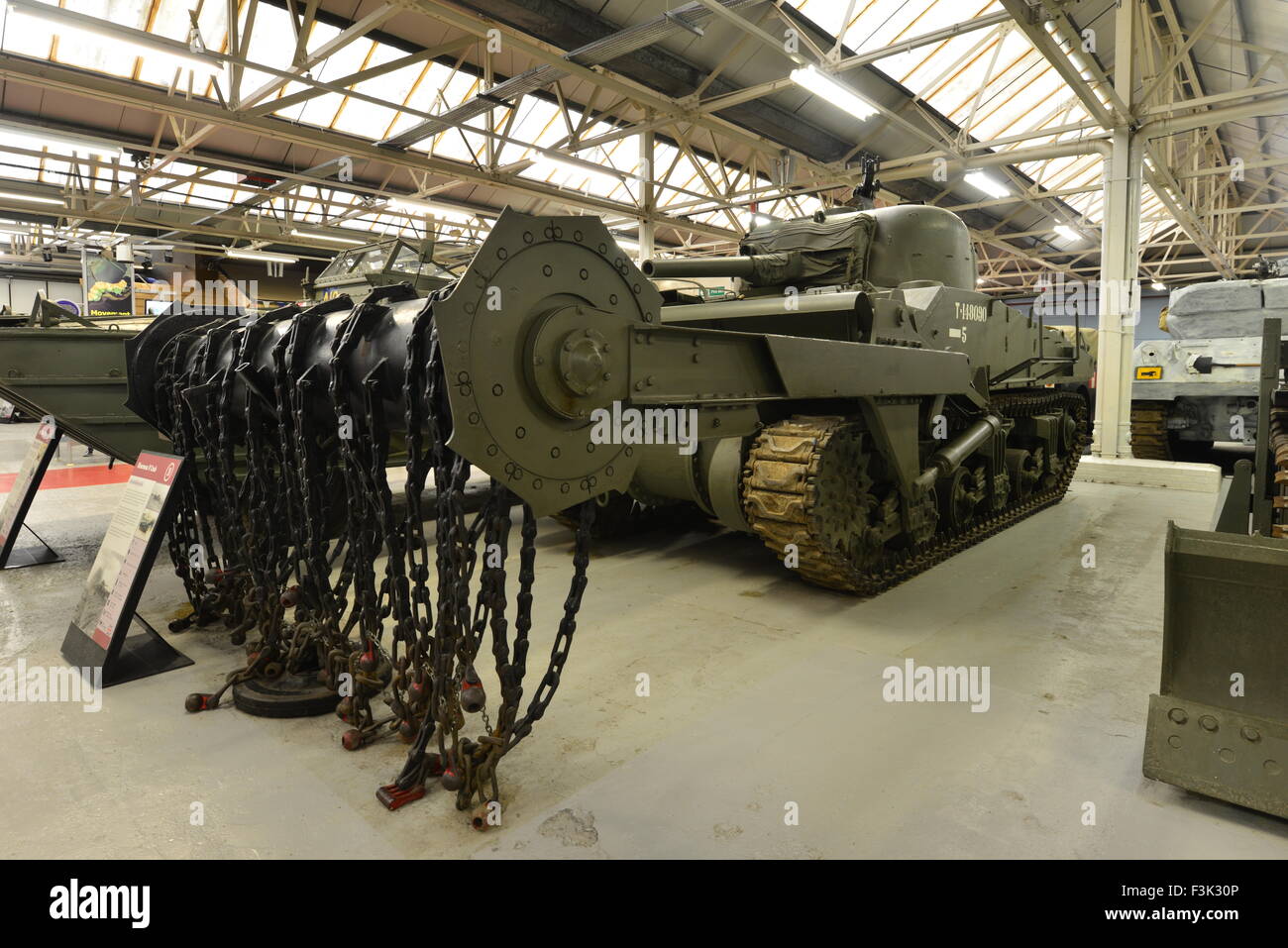 A tank at the Bovington Tank Museum in Bovington Stock Photo - Alamy