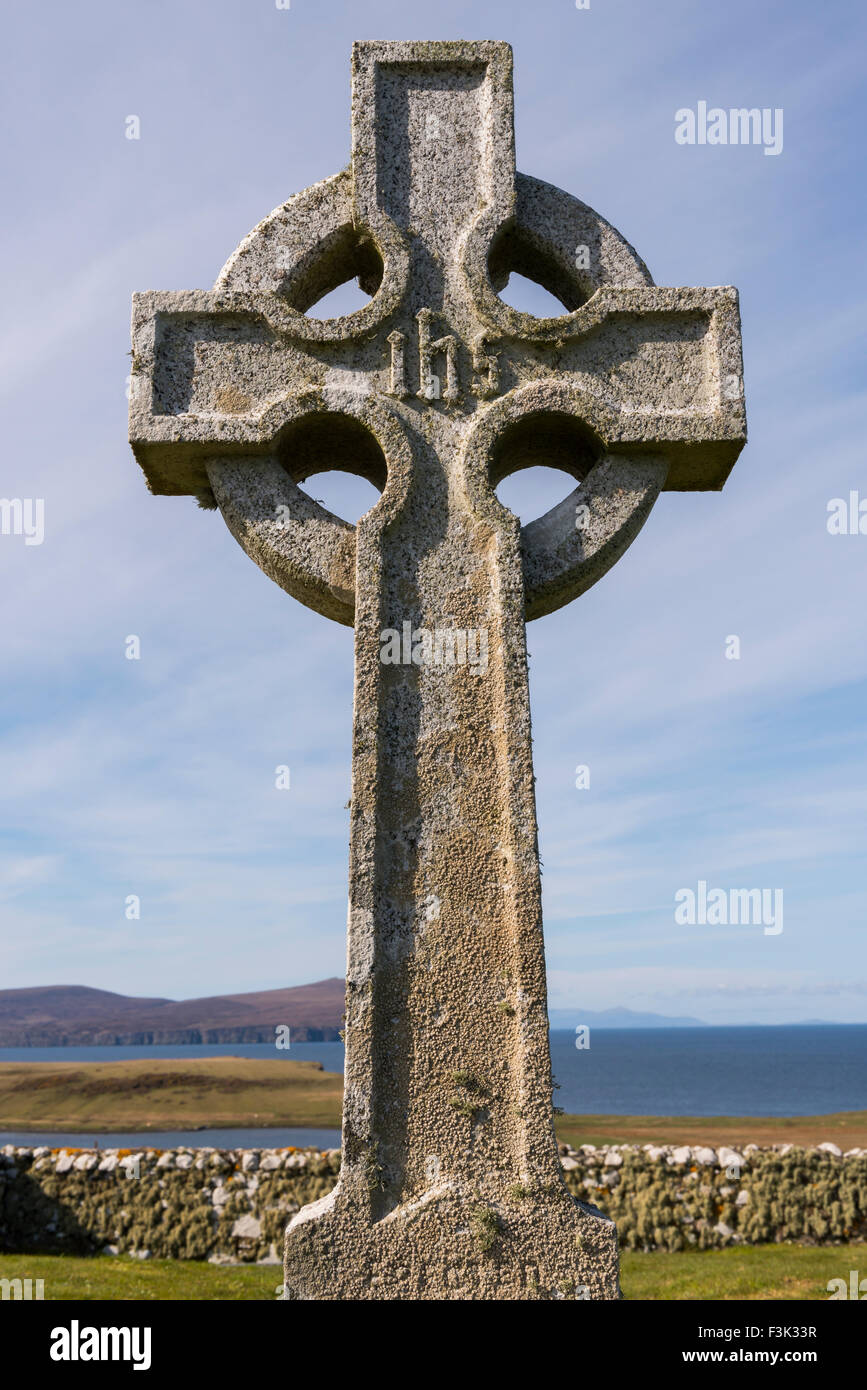 Scottish celtic cross hi-res stock photography and images - Alamy