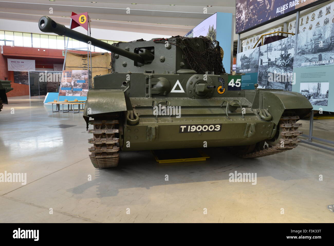 A tank at the Bovington Tank Museum in Bovington Stock Photo - Alamy