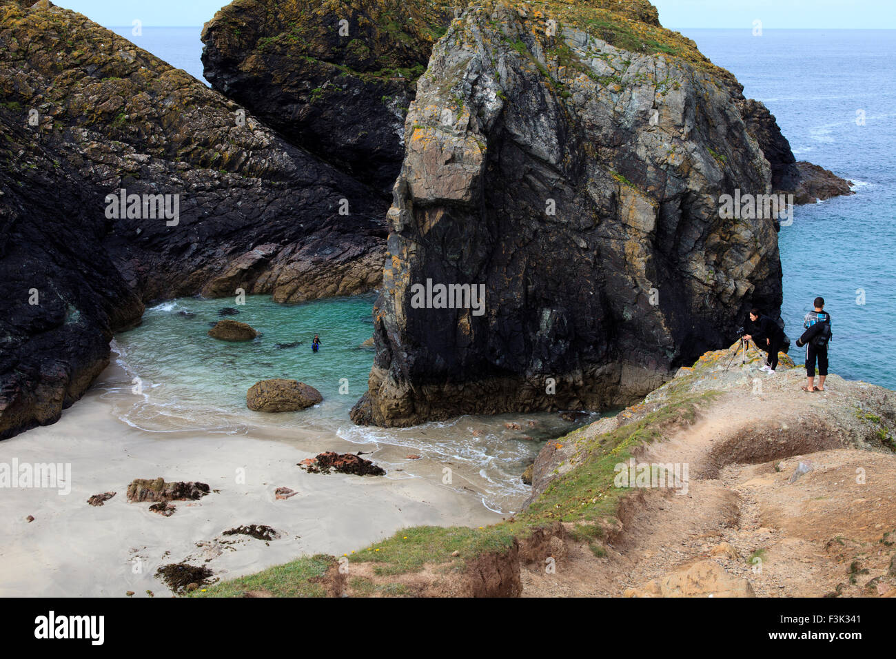 Lizard Peninsula, Cornwall, England, United Kingdom Stock Photo - Alamy