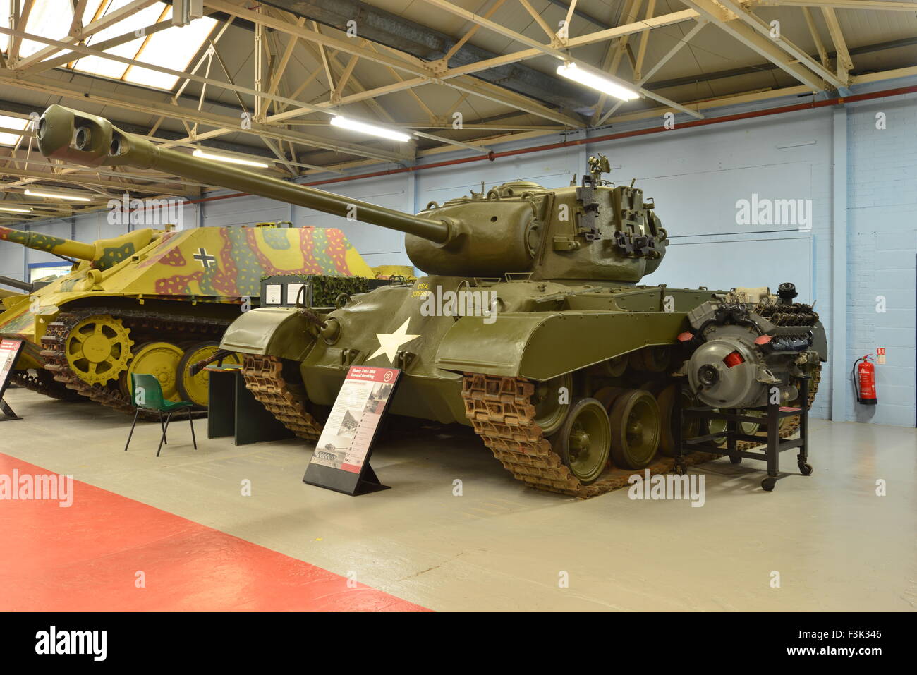 A tank at the Bovington Tank Museum in Bovington Stock Photo - Alamy
