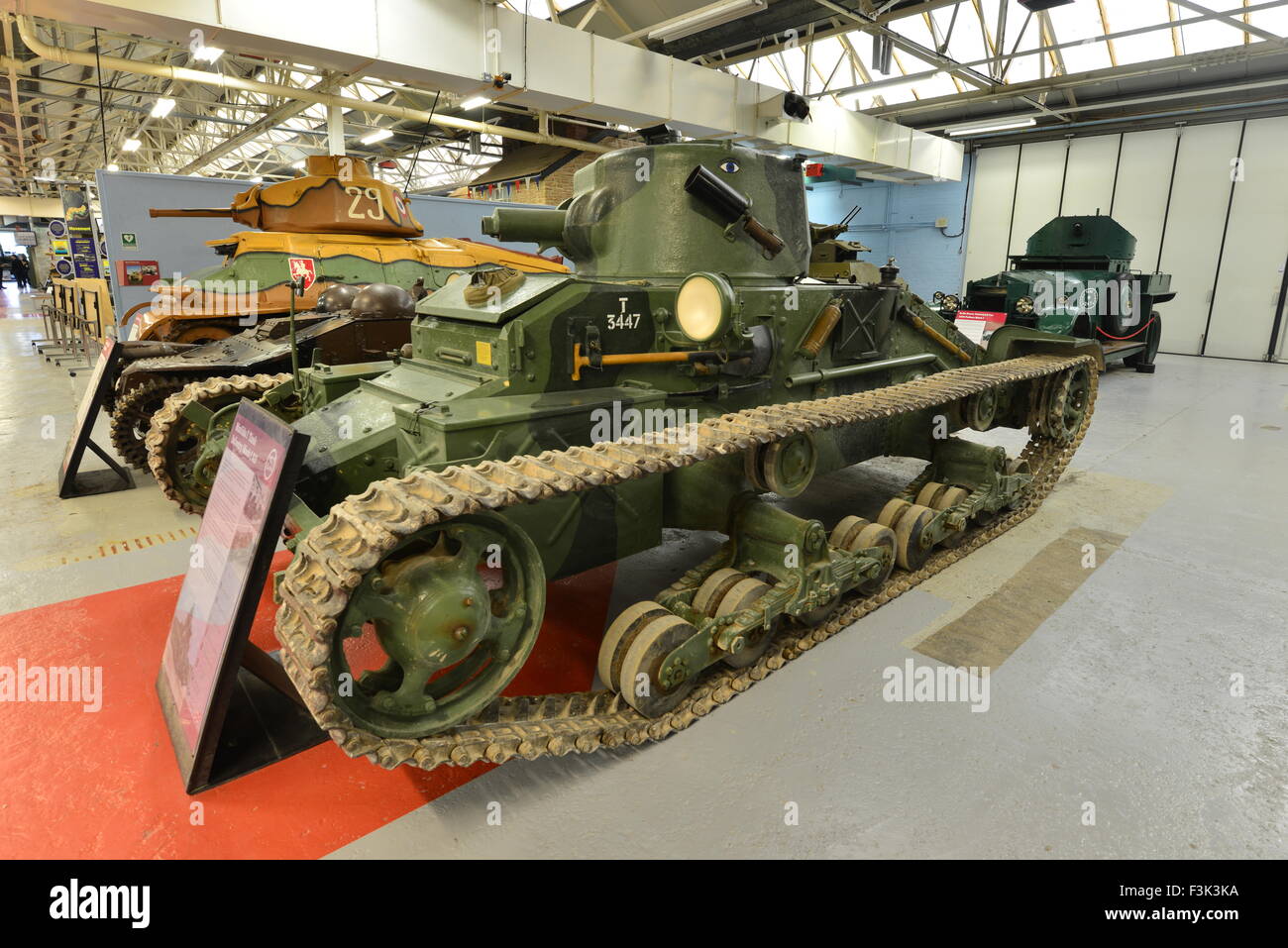 A tank at the Bovington Tank Museum in Bovington Stock Photo - Alamy