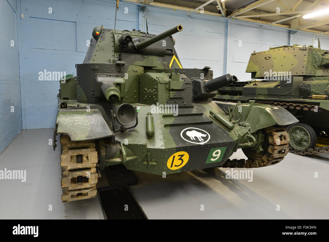 A tank at the Bovington Tank Museum in Bovington Stock Photo - Alamy